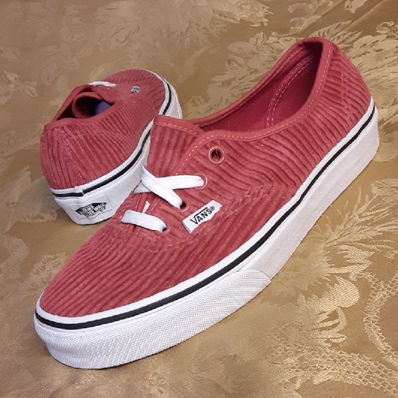 Vans | Shoes | Vans Classic Corduroy Sneakers In Rich Redburgundy ...